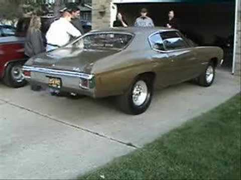 1970 Chevelle w/ Open Headers - YouTube
