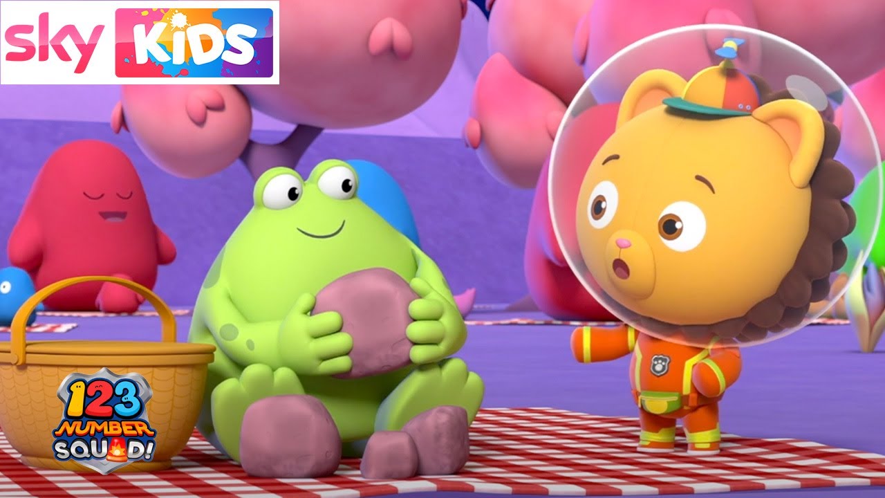 Space Picnic - 123 Number Squad - Sky Kids - YouTube