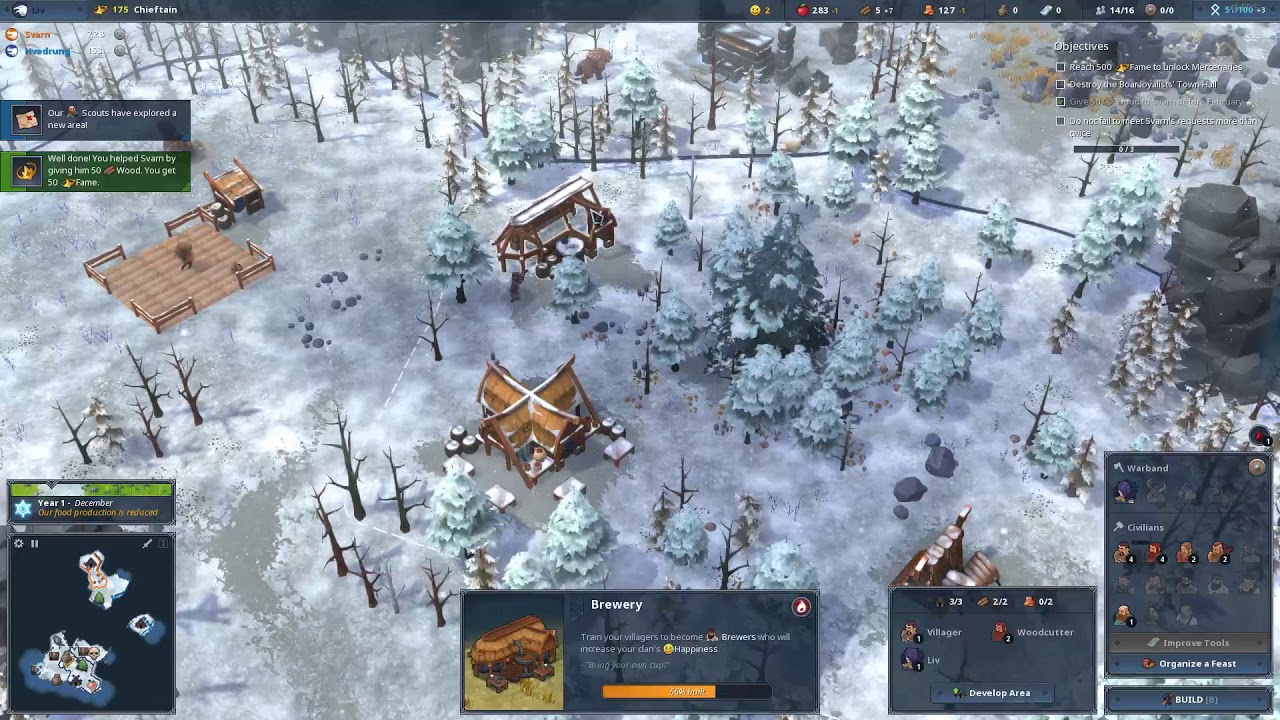 Northgard (PC) - Chapter Six (Intervention) + All Bonus Objectives ...