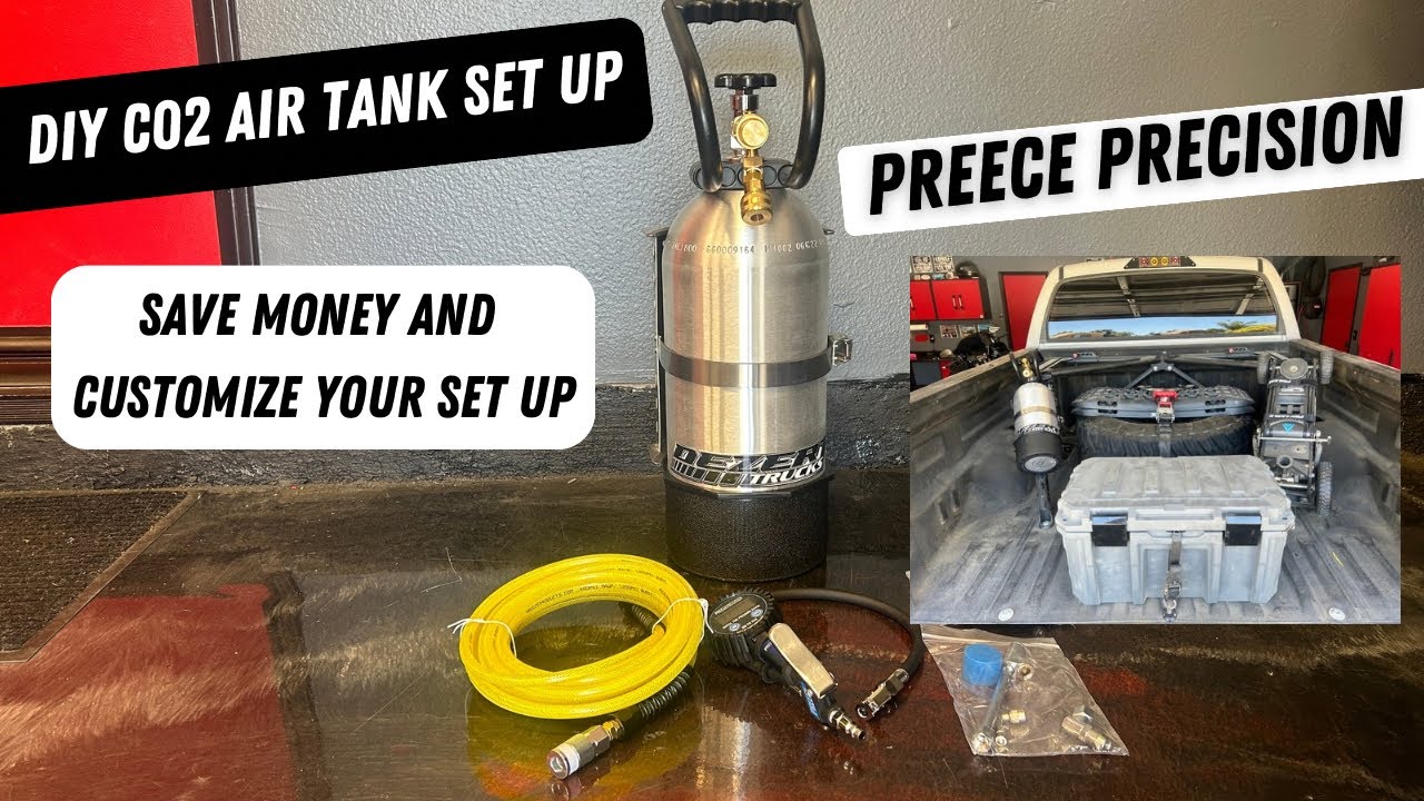 Preece Precision C02 tank, DIY air management, prerunner, overlander ...