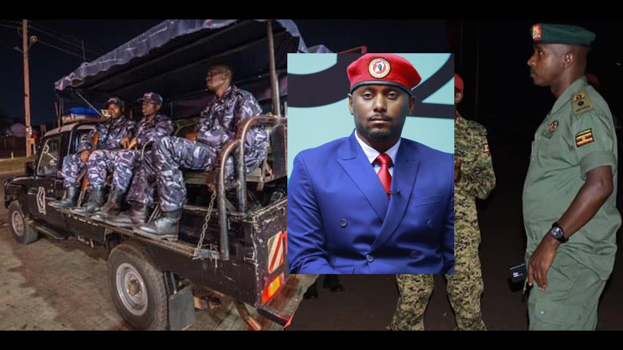 SG David Lewis Rubongoya being arrested just outside NBS premises by ...