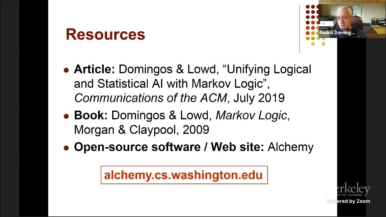 Unifying Logical and Statistical AI with Markov Logic - YouTube