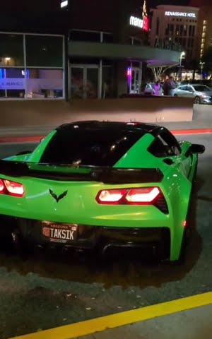 cammed c7 z06 chevy corvette with exhaust idle chop - YouTube