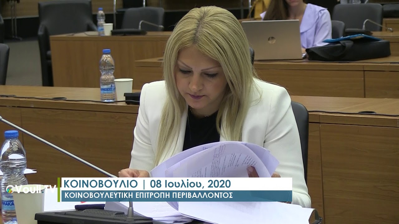 08/07/2020 - ΚΟΙΝΟΒΟΥΛΕΥΤΙΚΗ ΕΠΙΤΡΟΠΗ ΠΕΡΙΒΑΛΛΟΝΤΟΣ - YouTube