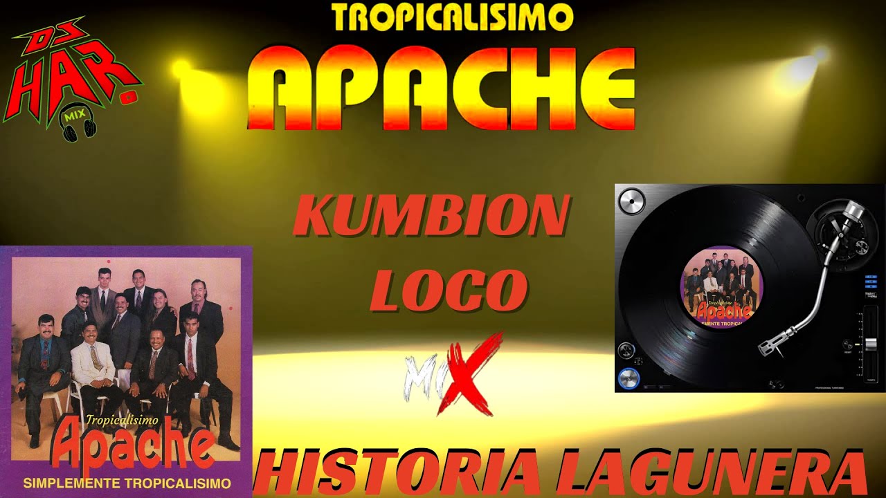 TROPICALISIMO APACHE SUS MEJORES EXITOS CLASICOS MIX SOLO PA' BAILAR DJ ...