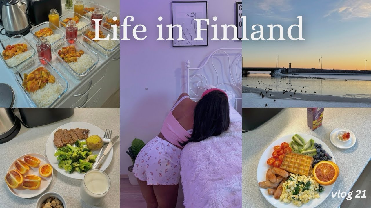 Days in my life in Finland | Living alone diaries | Grocery shopping ...