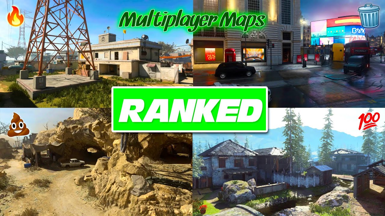 The Best Maps In Call Of Duty Modern Warfare Ranked Call Of Duty