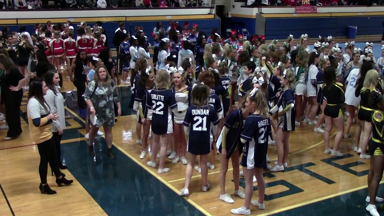 2020 Cheerleading Sectional Messing Around 1 - YouTube