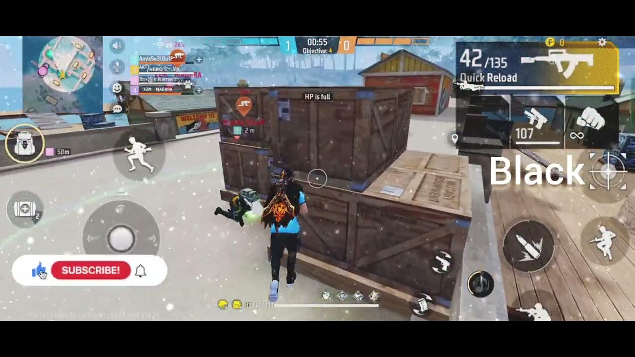 Black shadow gaming #freefire #freefireindia #freefiremax - YouTube