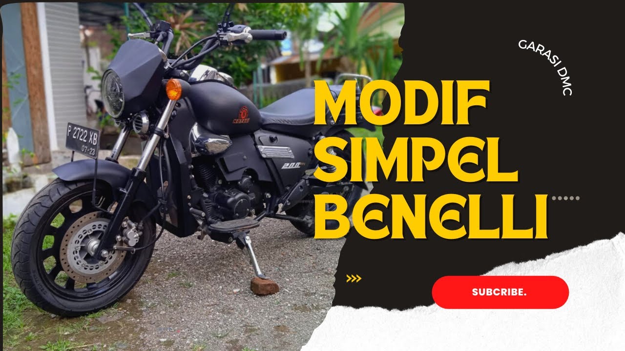 modif benelli efi200 minimalis #benelli #motorcustom - YouTube