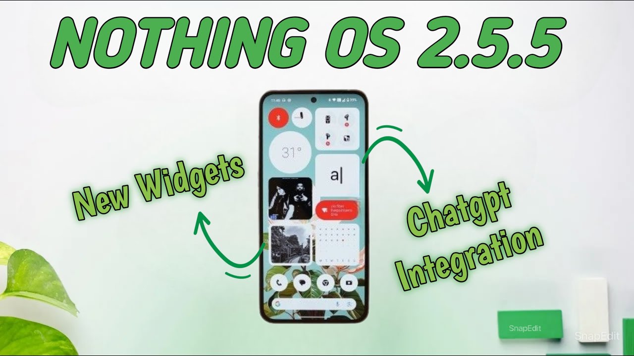 Major CAMERA Update for Nothing Phone 2 | Nothing OS 2.5.5 | Chatgpt ...