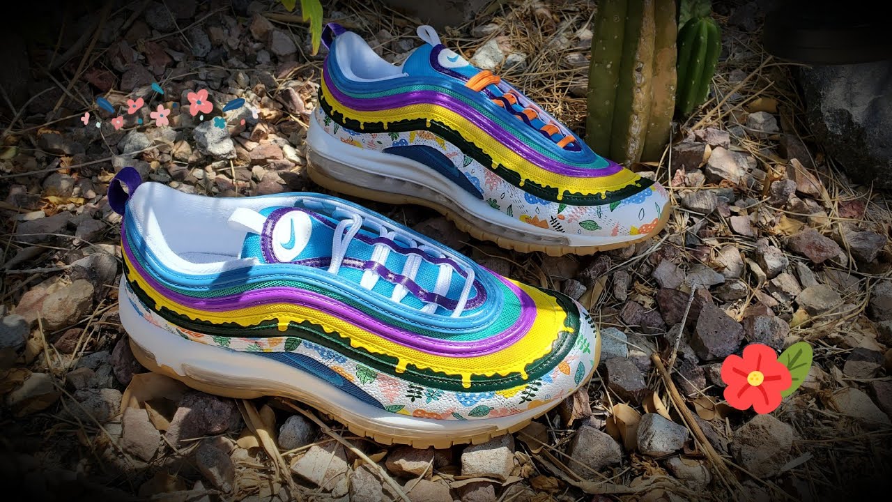 Custom Nike Air Max 97 - YouTube