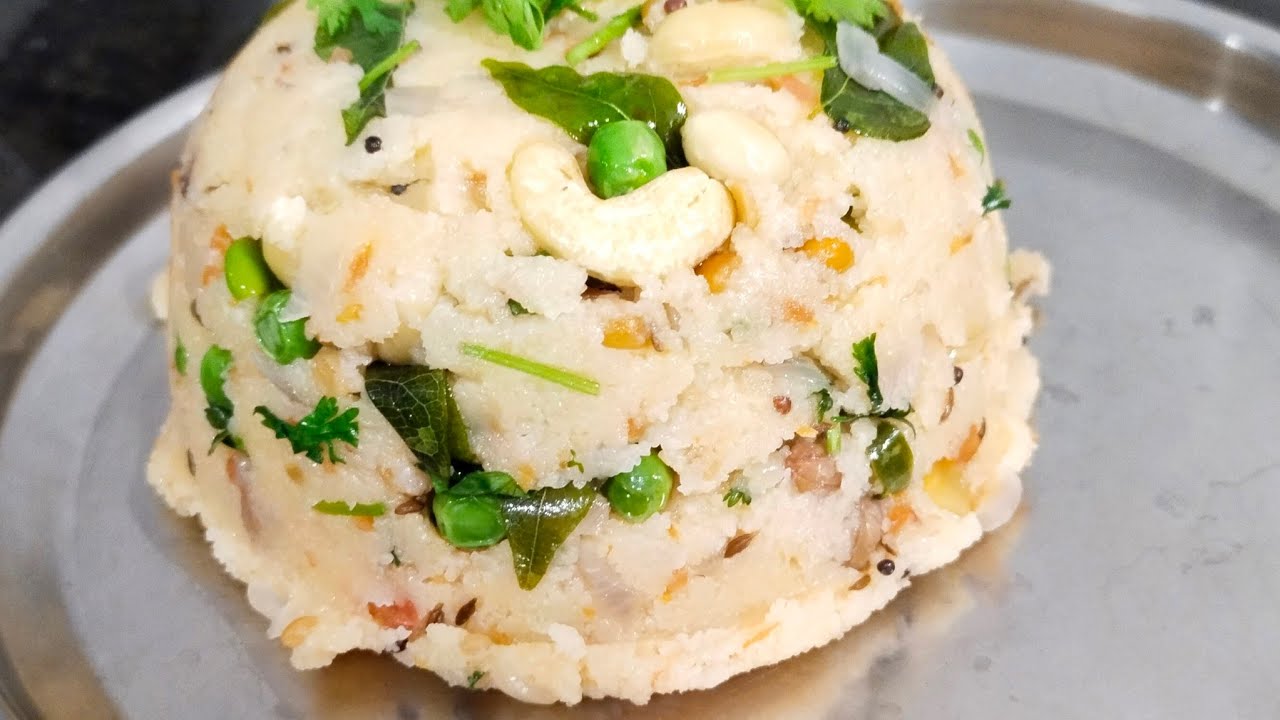 Upama, Uppittu, South Indian Wedding Style Upama, Suji Upama, - YouTube