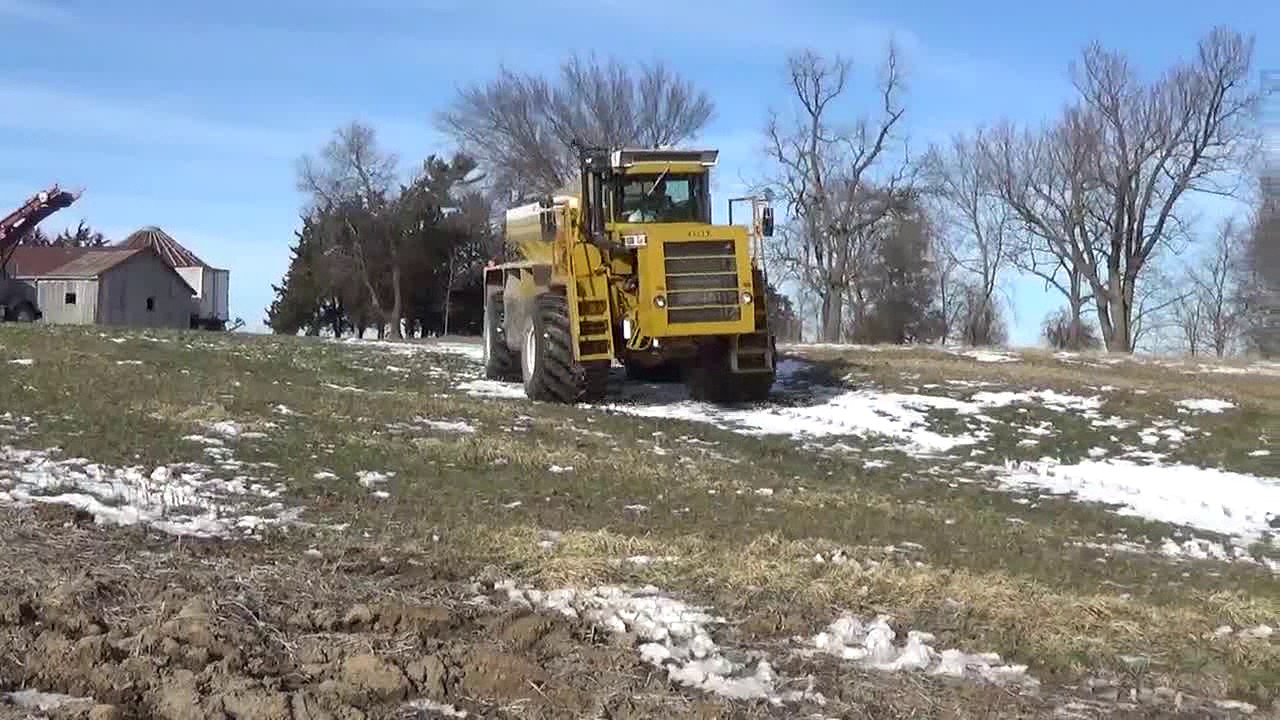 J&S Farm Supply - Lime Application 2017 - YouTube
