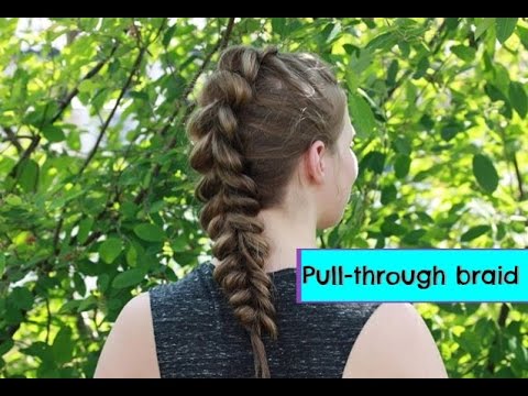 Pull-through braid - YouTube