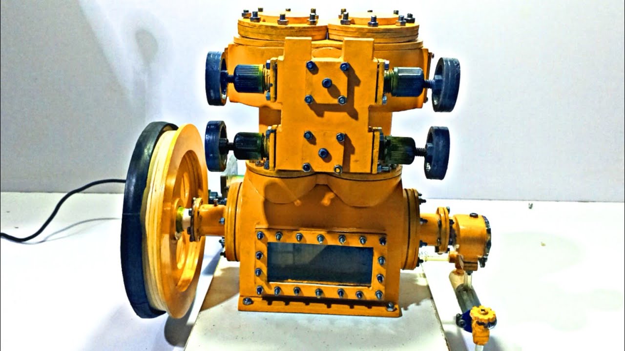 Homemade air compressor from pvc | Part 05 - YouTube