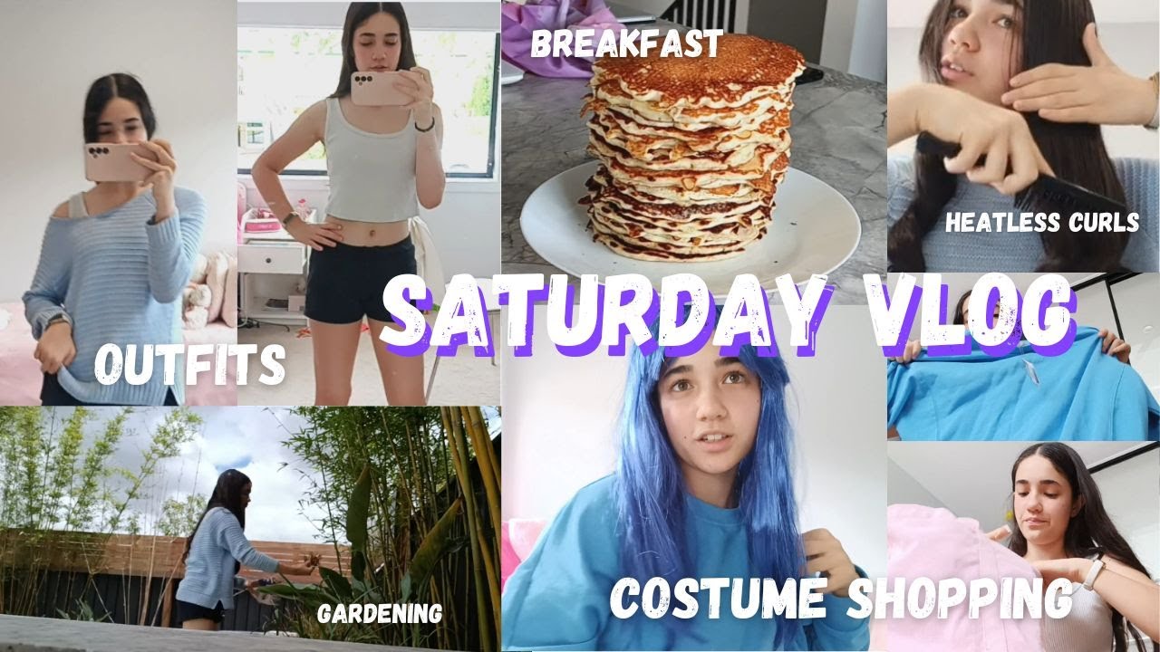 Random Saturday Vlog | Costume Shopping | Dance | Chores - YouTube