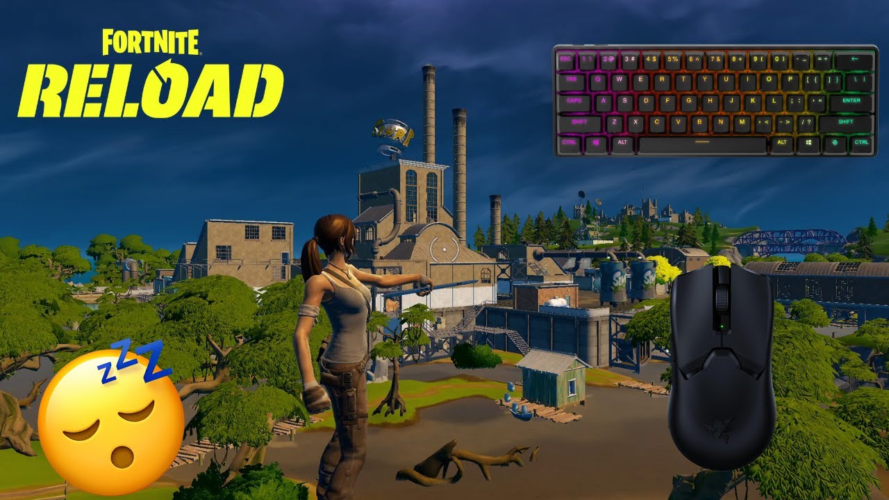 Trying the NEW FREE PICKAXE | ASMR Fortnite 🎧 Reload in 4K | Apex Pro ...