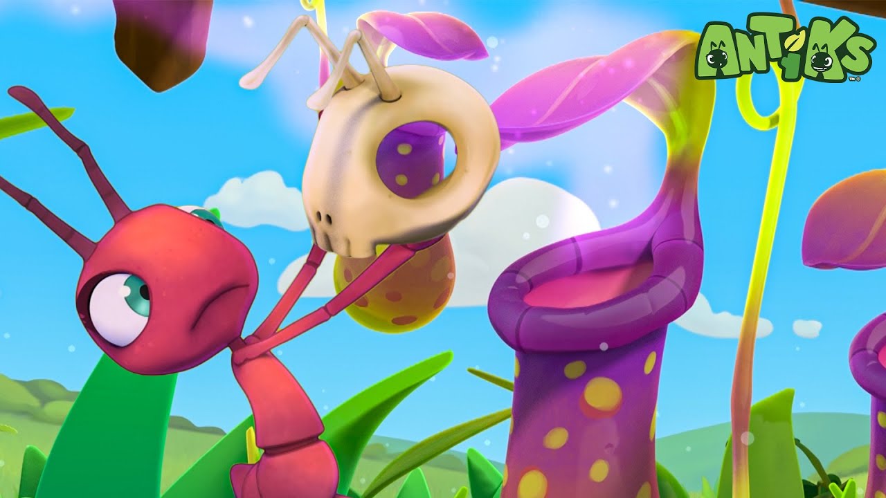 @AntiksOfficial - La Plante carnivore | Moonbug Kids - Dessin Animé En ...