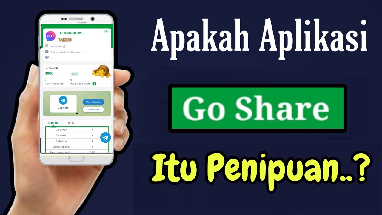 Apakah Aplikasi Go Share Terbukti Membayar? Apakah Aplikasi Go Share ...