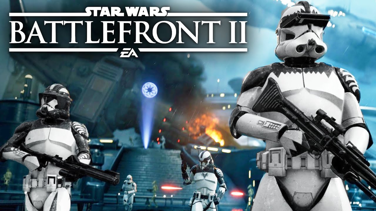 BATTLE OF KAMINO: Clone Troopers vs CIS Battle Droids - Star Wars ...