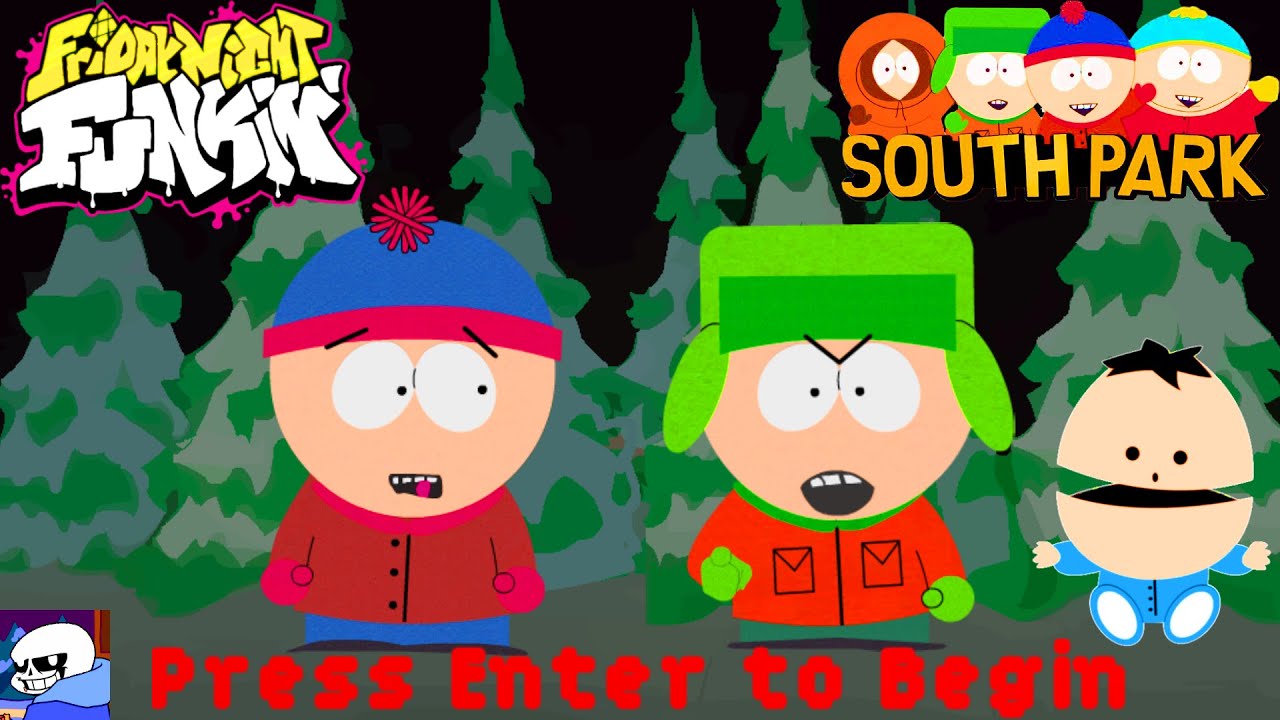 FNF SOUTH PARK KYLE AND STAN IKE FUNKIN PARK MOD JAM #southpark #kyle ...