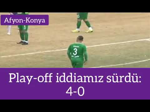 Afjet Afyonspor - 1922 Konyaspor