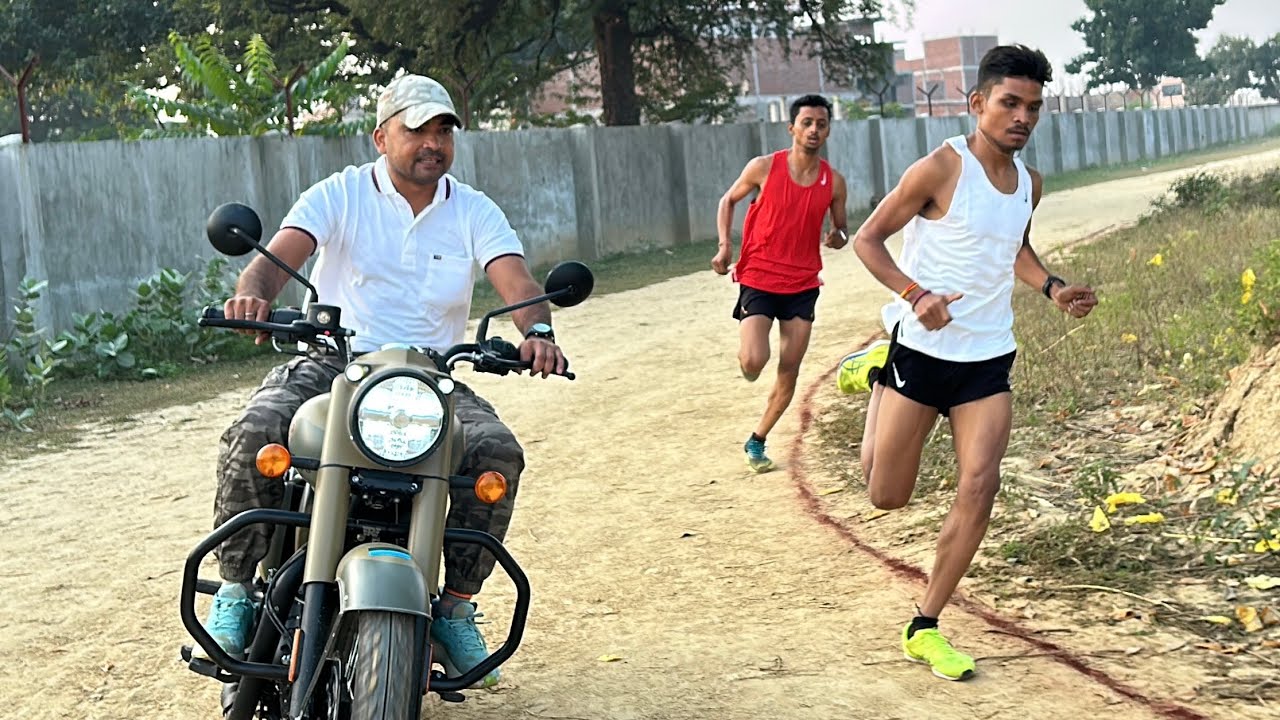 TA ARMY 1600 मीटर रेस 4MIN SEC ?| 1600 मीटर टाइमिंग | दोनों बच्चो के ...