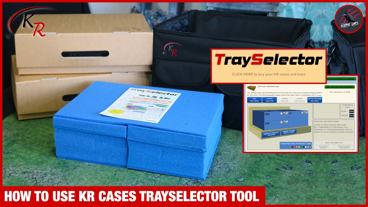 HOW TO USE KR CASES TRAYSELECTOR TOOL - Choose The Perfect Transport ...