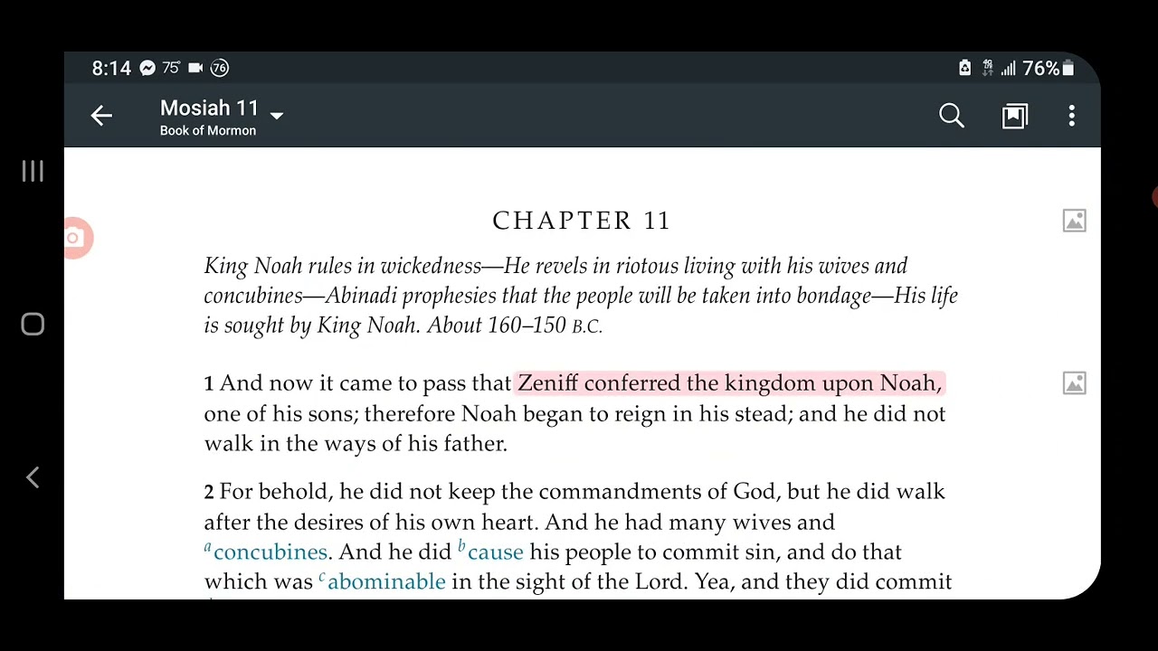 Mosiah 1 - 22: The people of Limhi - YouTube