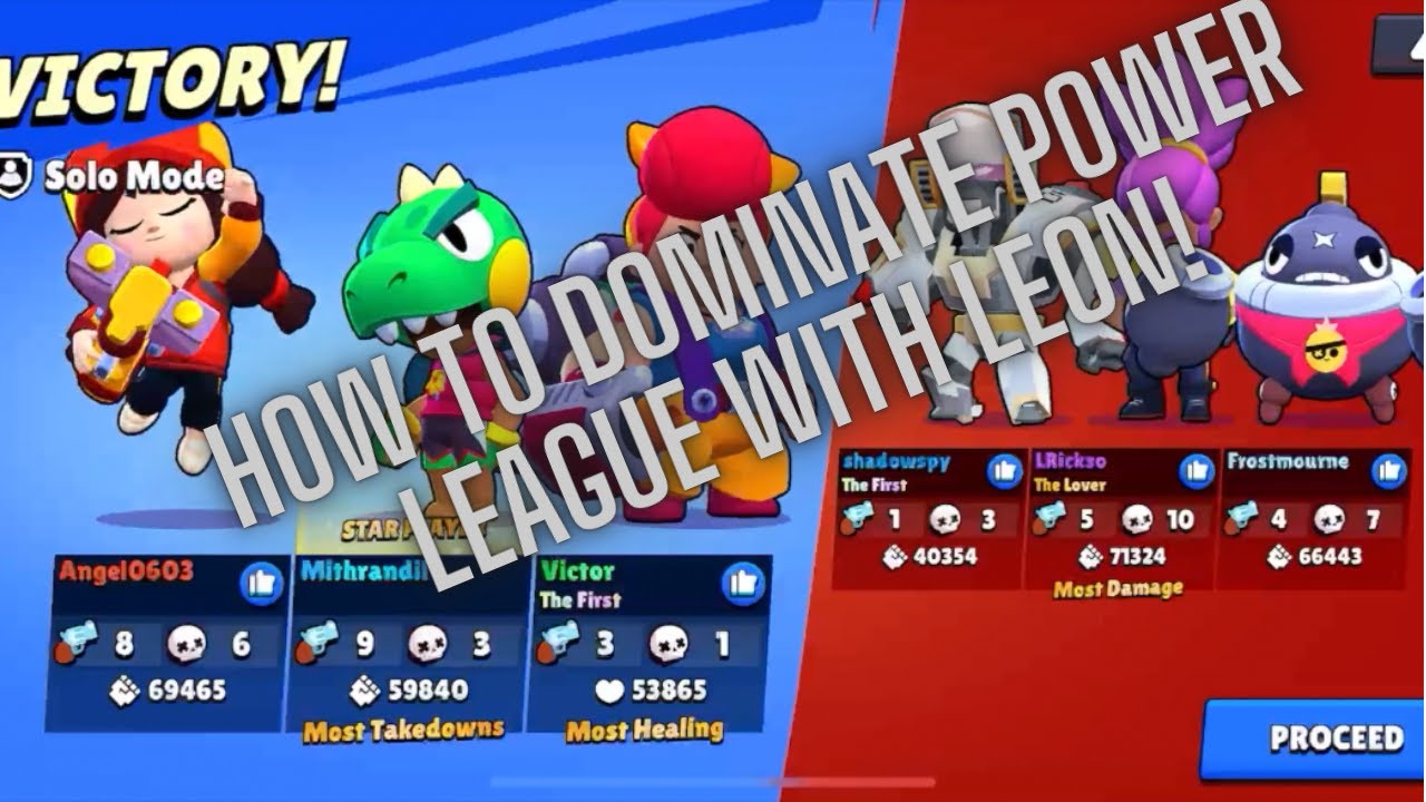 Brawl Stars Power League Climb: How to DOMINATE with Leon! - YouTube
