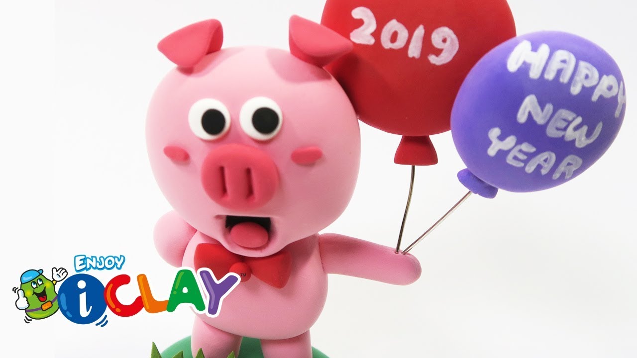 How to make i-Clay - Pig - YouTube