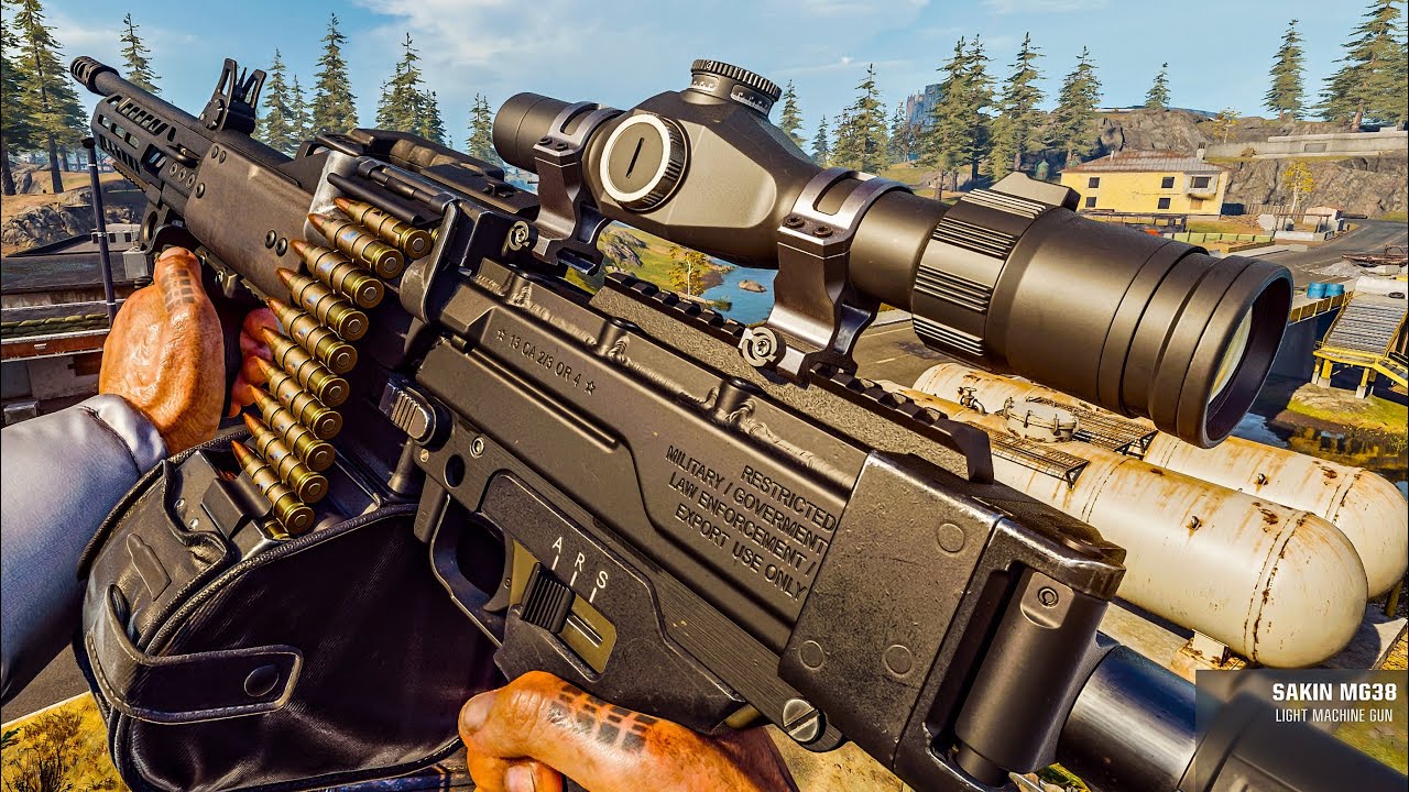 COD WARZONE BR HEAVY LMG GAMEPLAY! (NO COMMENTARY) - YouTube