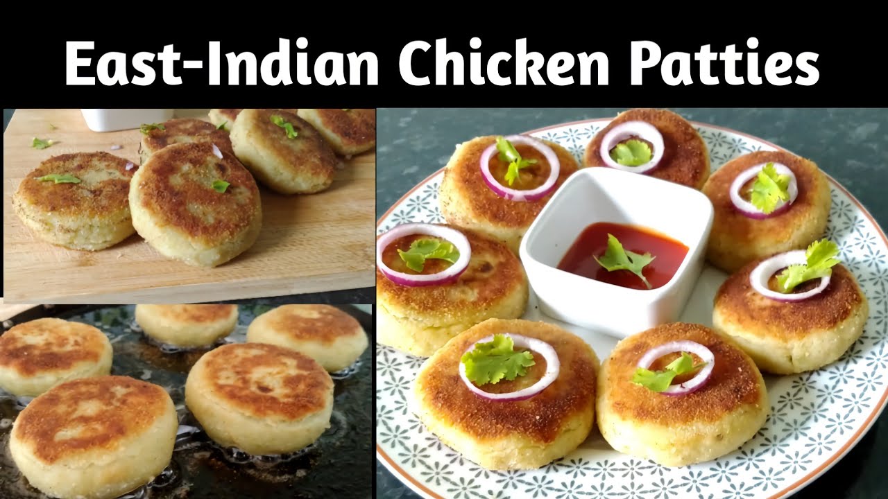 East-Indian Chicken Cutlets | Best chicken Patties | ईस्ट-इंडियन ...