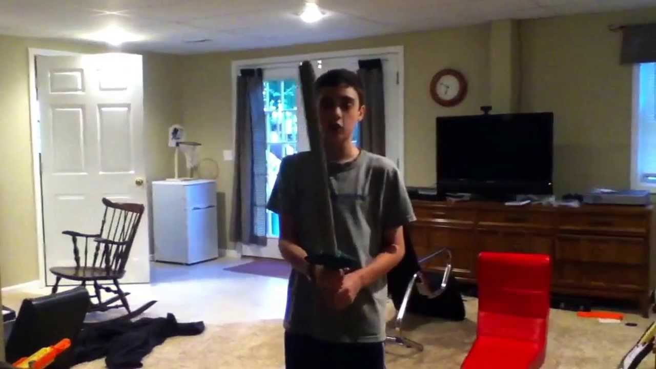 Minecraft weapons real life. - YouTube