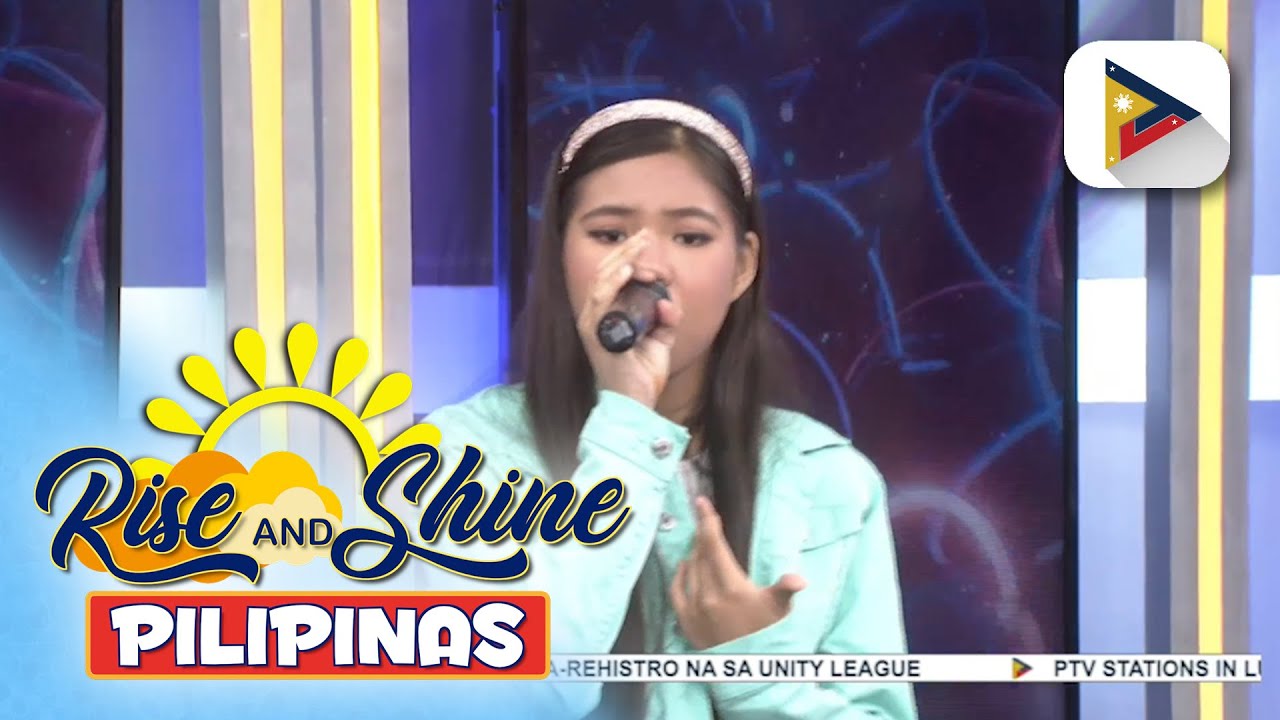 Maki-sing along kasama ang talented young singer na si Tiffanie ...