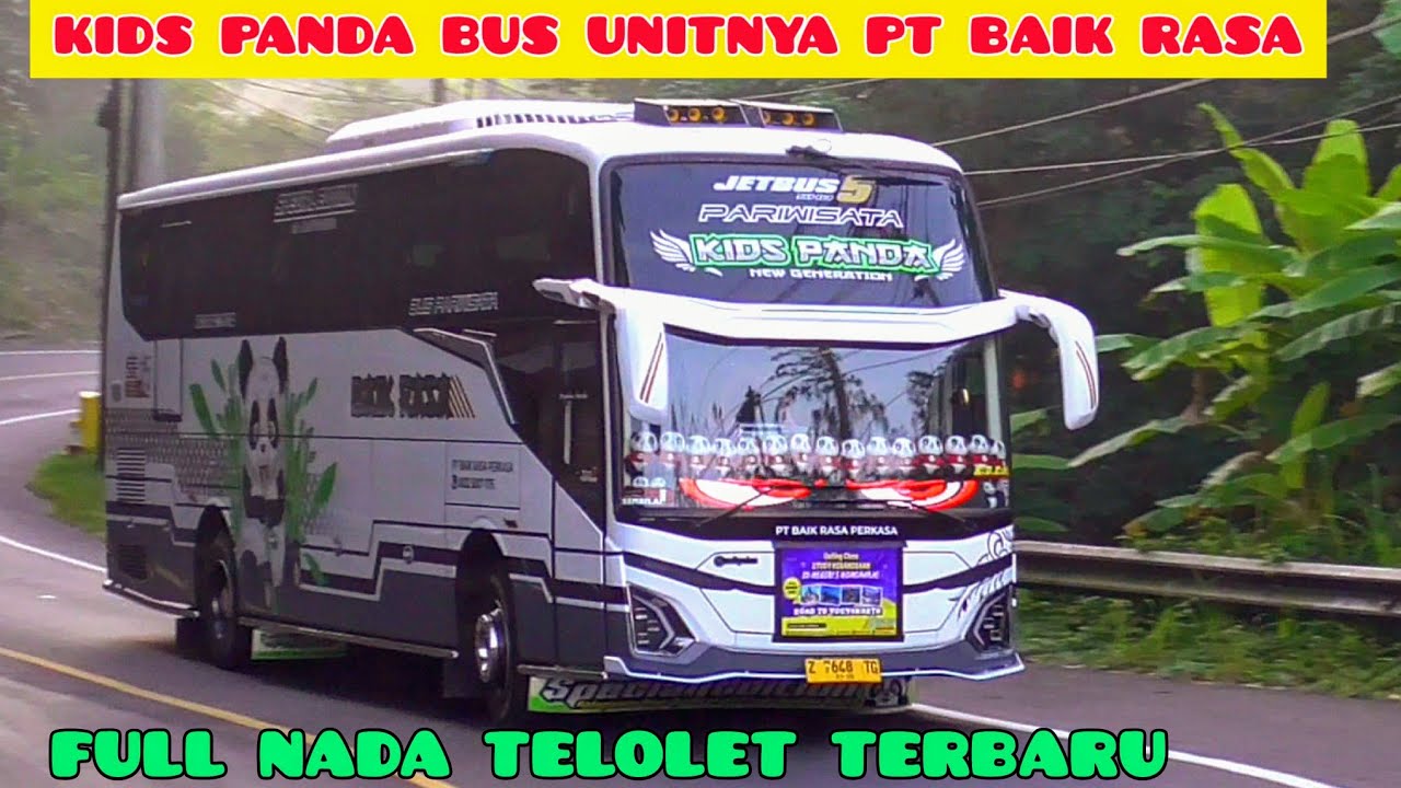 KIDS PANDA BUS ARTIS TELOLET PT BAIK RASA PULANG DARI PANGANDARAN FULL ...