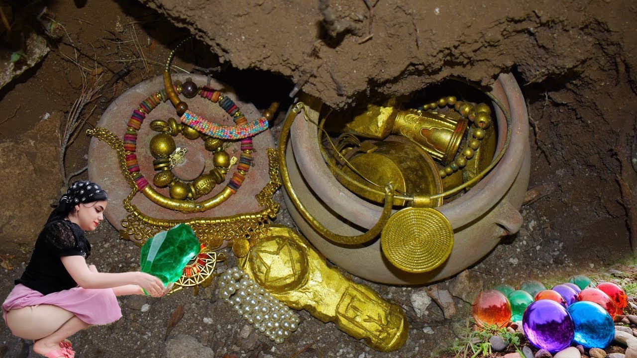 We found 5 amazing treasures with a professional metal detector (gold ...