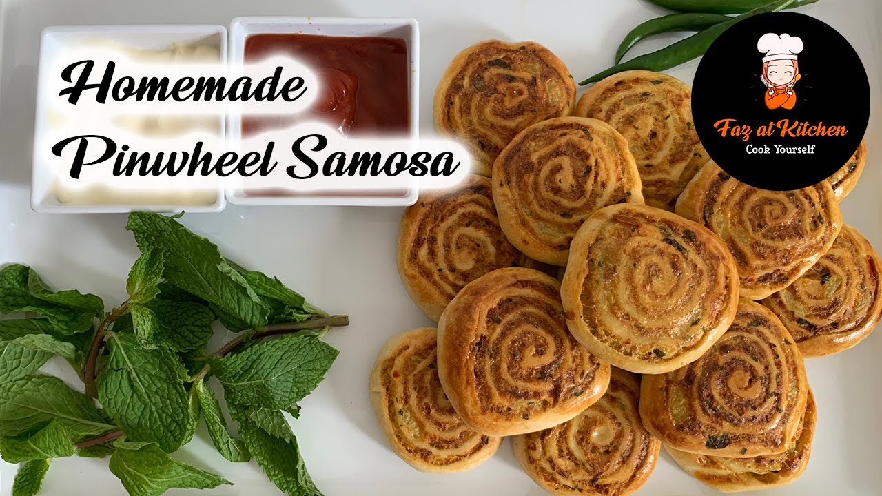 Pinwheel Samosa Recipe - 2023 | Ramadan Special | By Faz at Kitchen ...