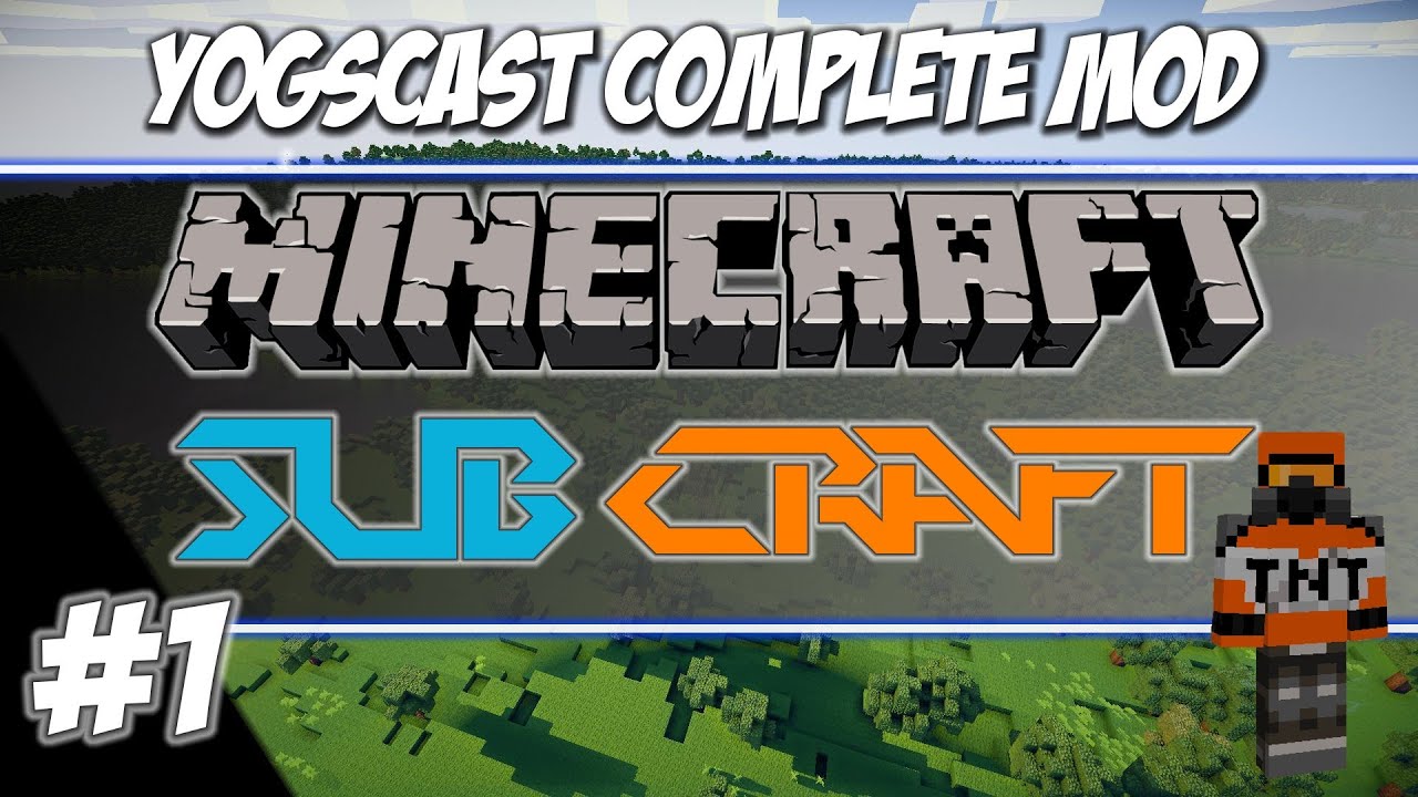 Minecraft SubCraft #1 - The new pack (Yogscast complete mod pack) - YouTube
