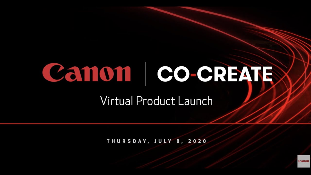 Canon Virtual Product Launch Presentation - YouTube