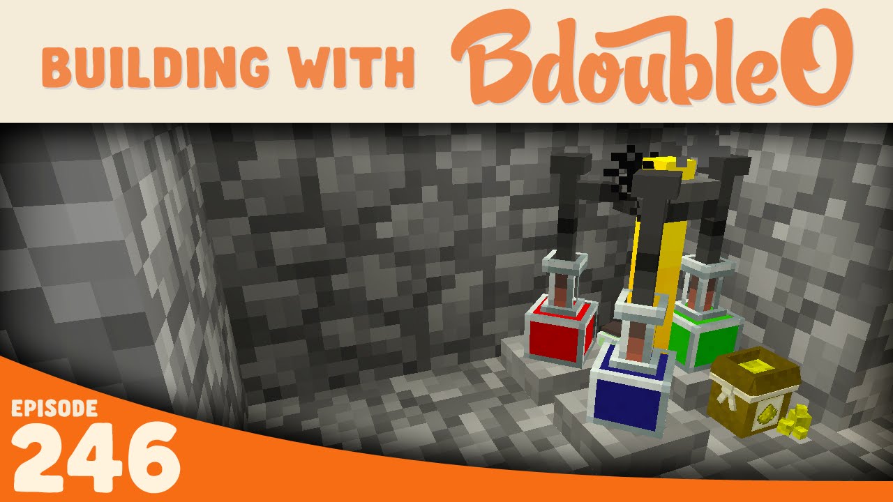 Minecraft :: 3D Minecraft!? :: Building with BdoubleO :: Episode 246 ...