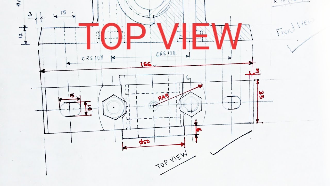 Plummer Block, TOP VIEW, PART - 2, #saifim03 - YouTube