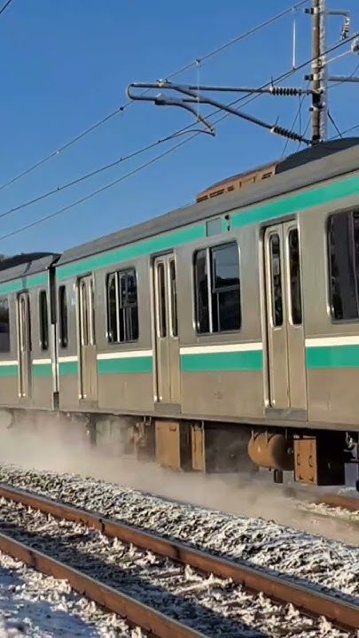 E501系K701編成磯原～大津港駅間通過(2023年2月～3月頃撮影)#ジョイント音 - YouTube