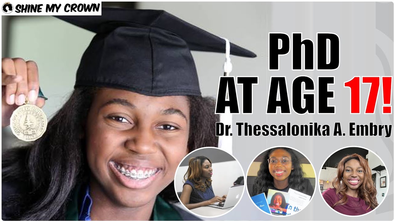 From High School Graduate at 11 to Doctorate at 17: Meet Dr. Thessalonika Arzu-Embry! - YouTube
