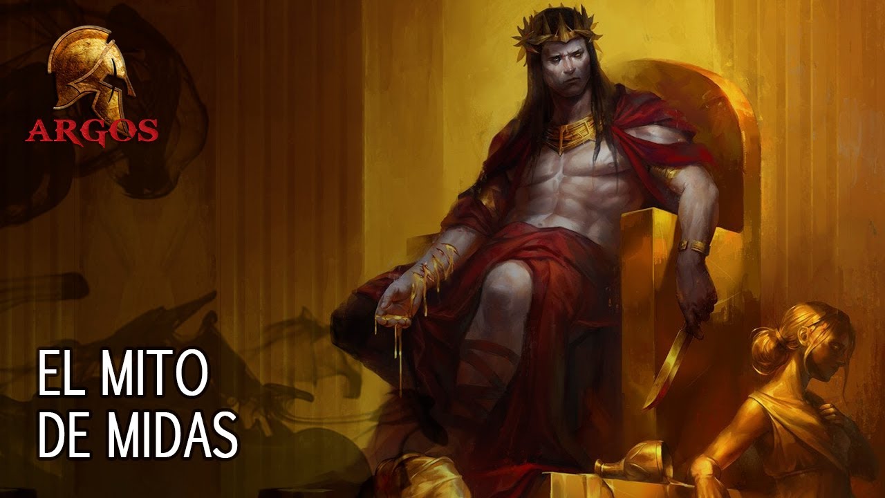🪙 El MITO de MIDAS: el TOQUE de ORO - YouTube