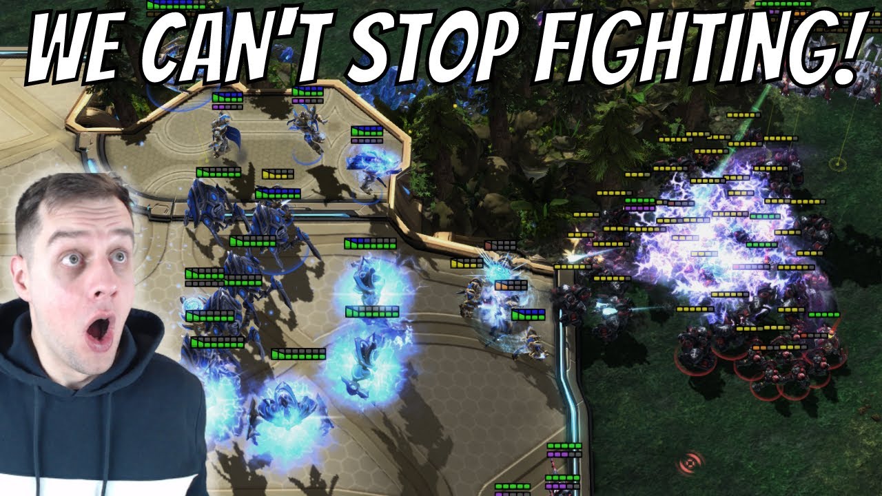 INSANE 30 min NON STOP ACTION Protoss vs Terran! | Gateway Man in GM #8 ...