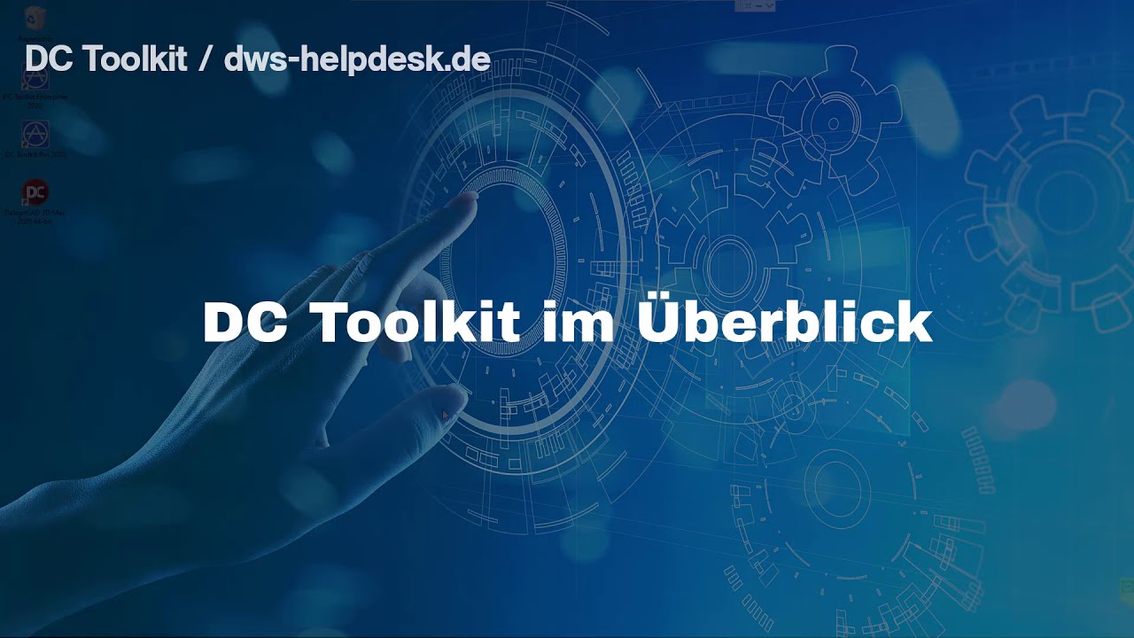 DesignCAD mit DC Toolkit: Im Überblick - YouTube