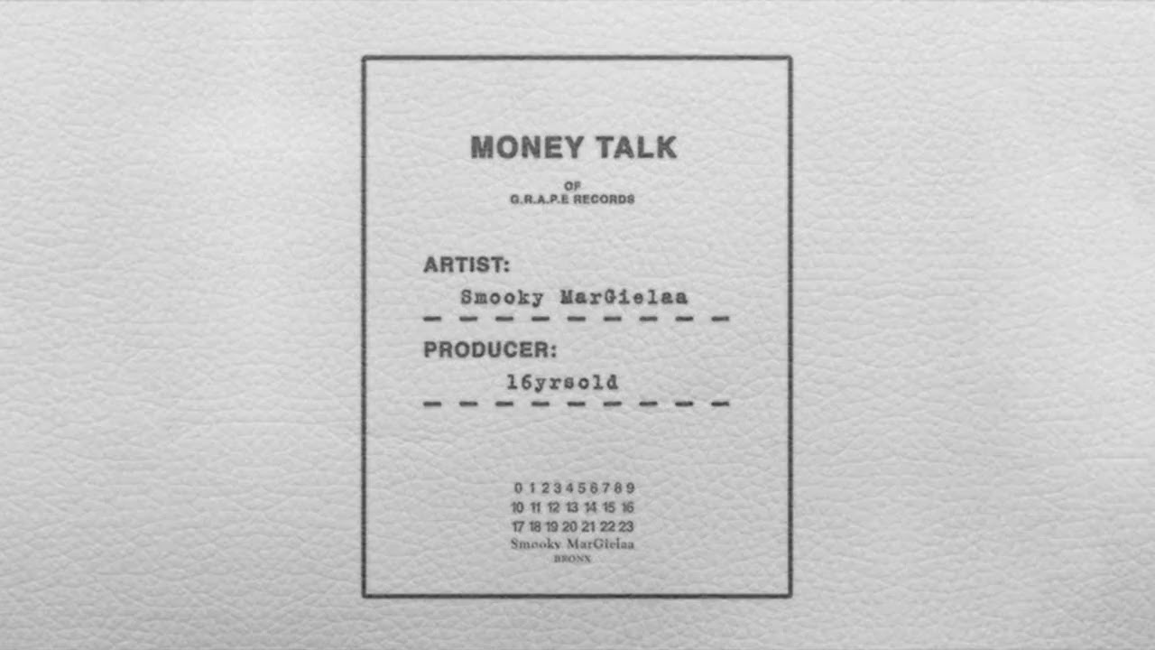 Smooky Margielaa - Money Talk (Produced By 16yrOld) (AUDIO) - YouTube