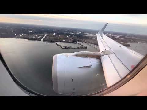 American A321 NEO (N407AN) approach and landing into PHL - YouTube